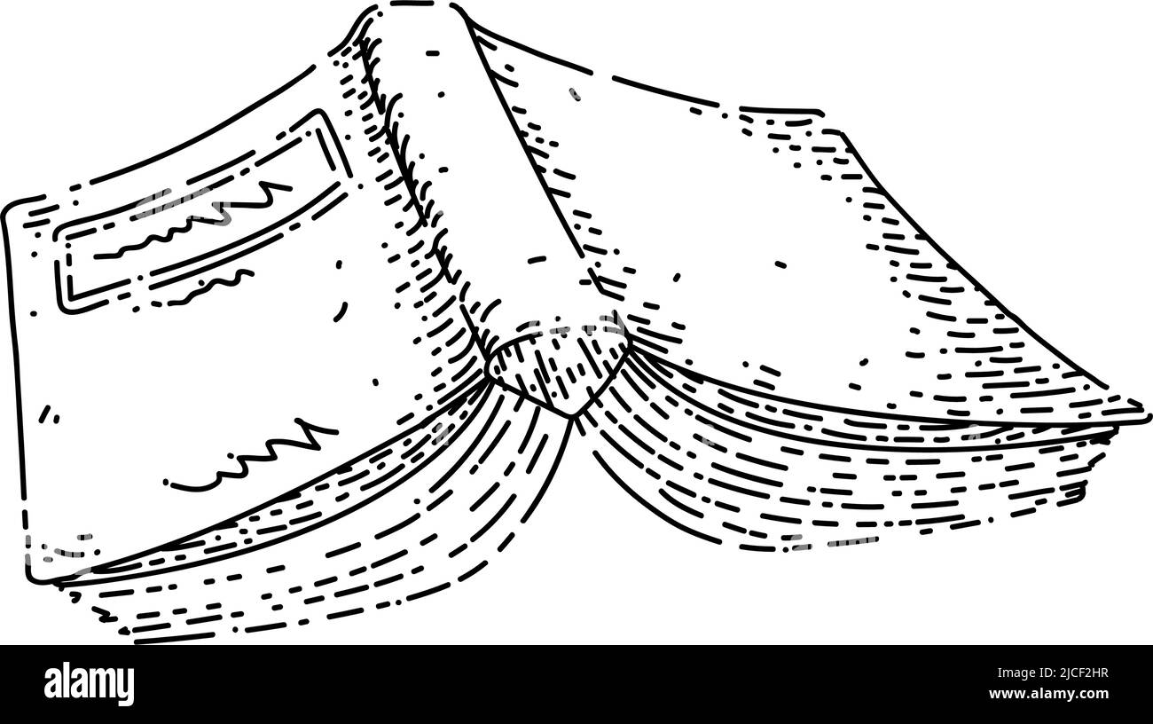 book open sketch hand drawn vector Stock Vector Image & Art - Alamy