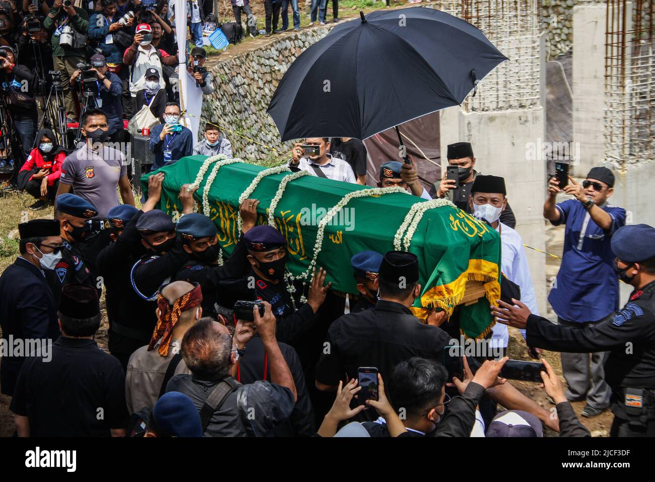 Cimaung, West Java, Indonesia. 13th June, 2022. Indonesian Police ...
