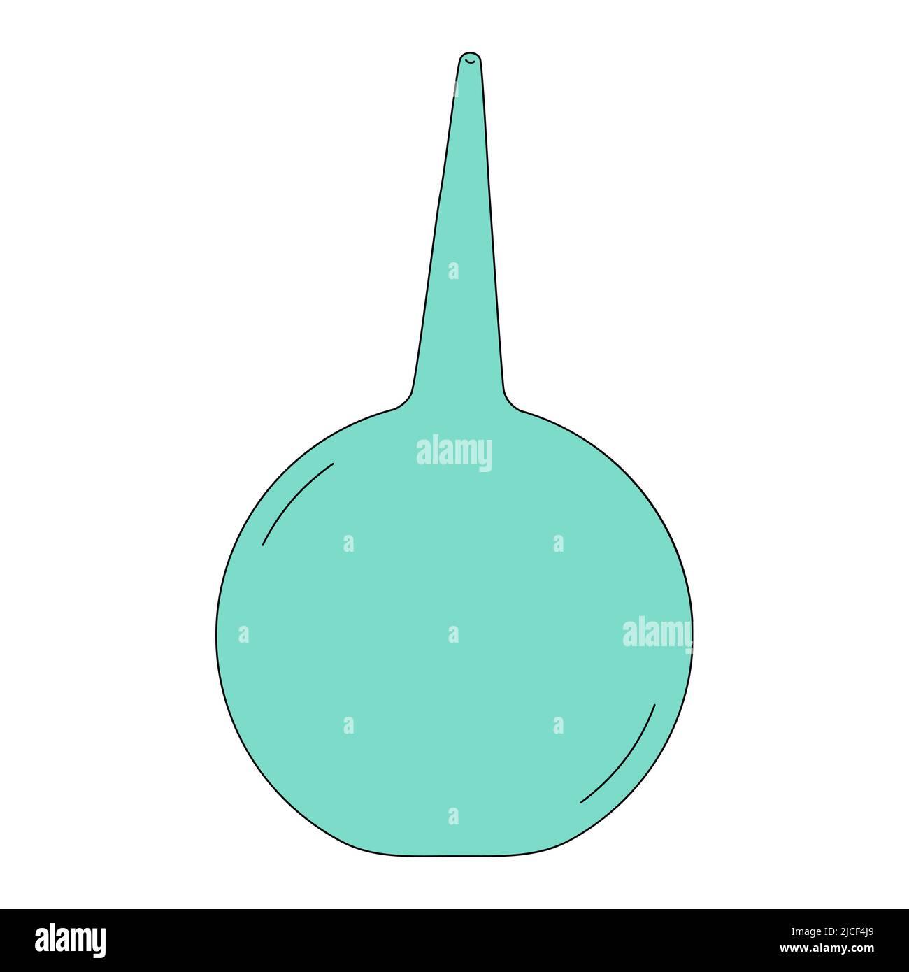 Rubber enema with a soft tip. Medical instrument for douching in ...