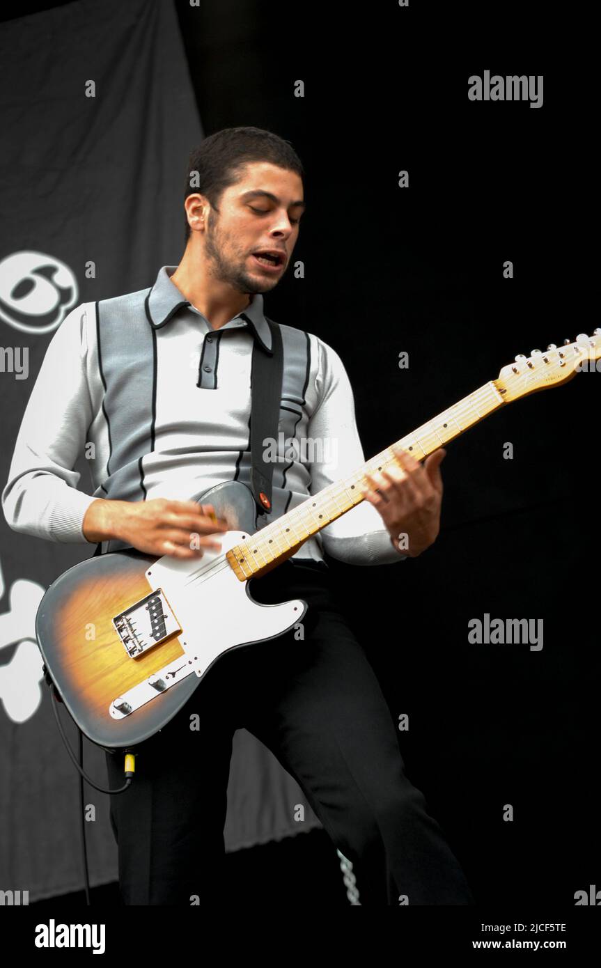 Matt McManamon - The Dead 60s, V2006, Hylands Park, Chelmsford, Essex ...