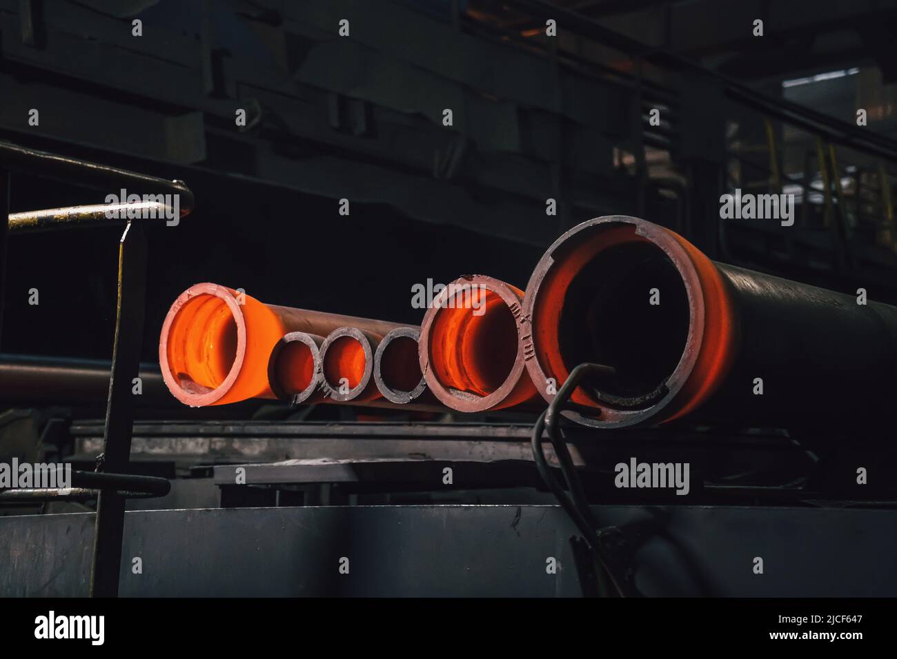 Red hot pipes hi-res stock photography and images - Alamy