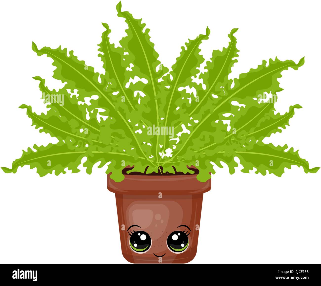 Green Flower Pot Clip Art