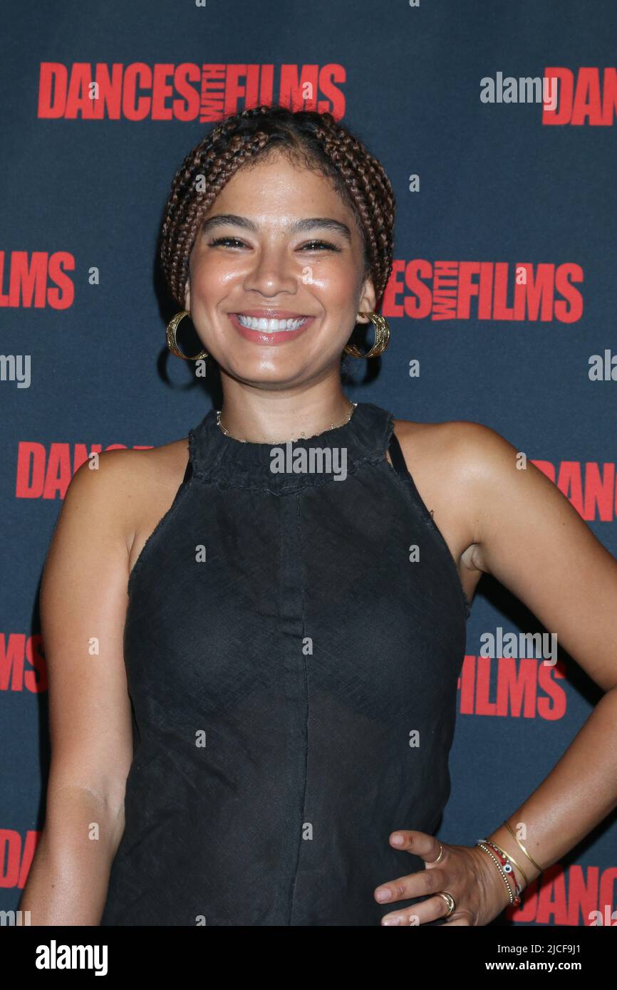 LOS ANGELES - JUN 12: Lorena Jorge at the Dances with Films Big Sunday ...