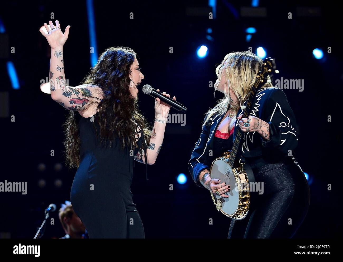 Nashville, Tennessee, USA. 12th June, 2022. Ashley McBryde, Elle King ...