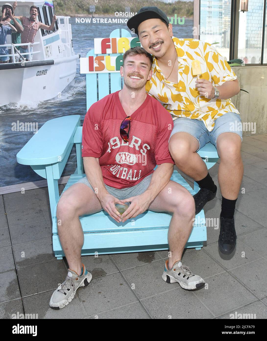Los Angeles, USA. 12th June, 2022. (L-R) Actor Zane Phillips and ...