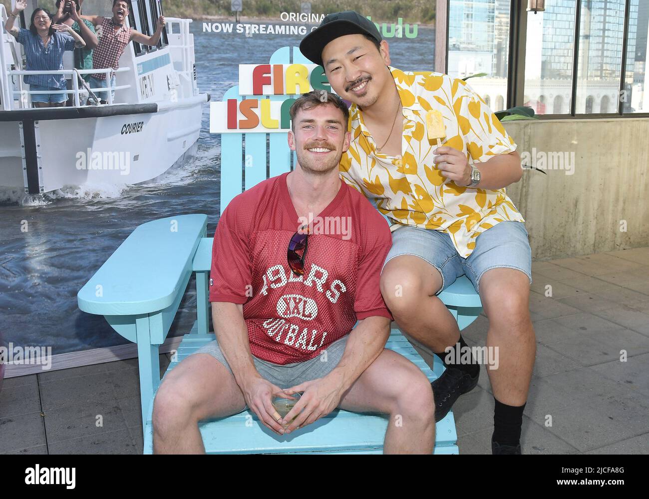 Los Angeles, USA. 12th June, 2022. (L-R) Actor Zane Phillips and ...