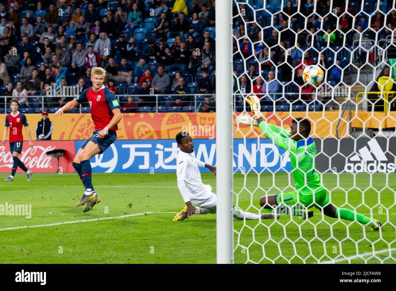 Erling Braut Haaland during FIFA U-20 World Cup in 2019 Stock Photo - Alamy