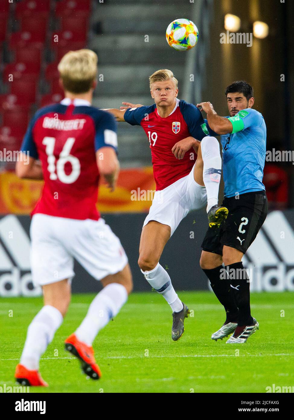 Erling Braut Haaland during FIFA U-20 World Cup in 2019 Stock Photo - Alamy