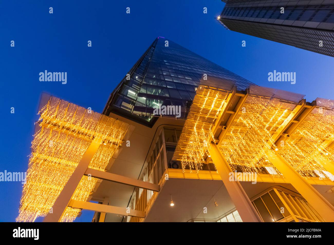 Shard skyscraper from below hi-res stock photography and images - Alamy