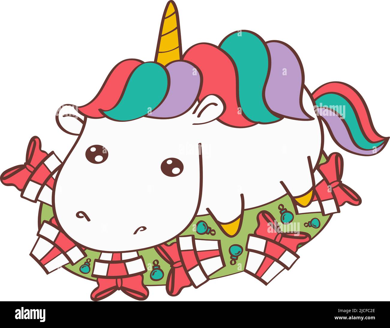 Funny Unicorn Clipart