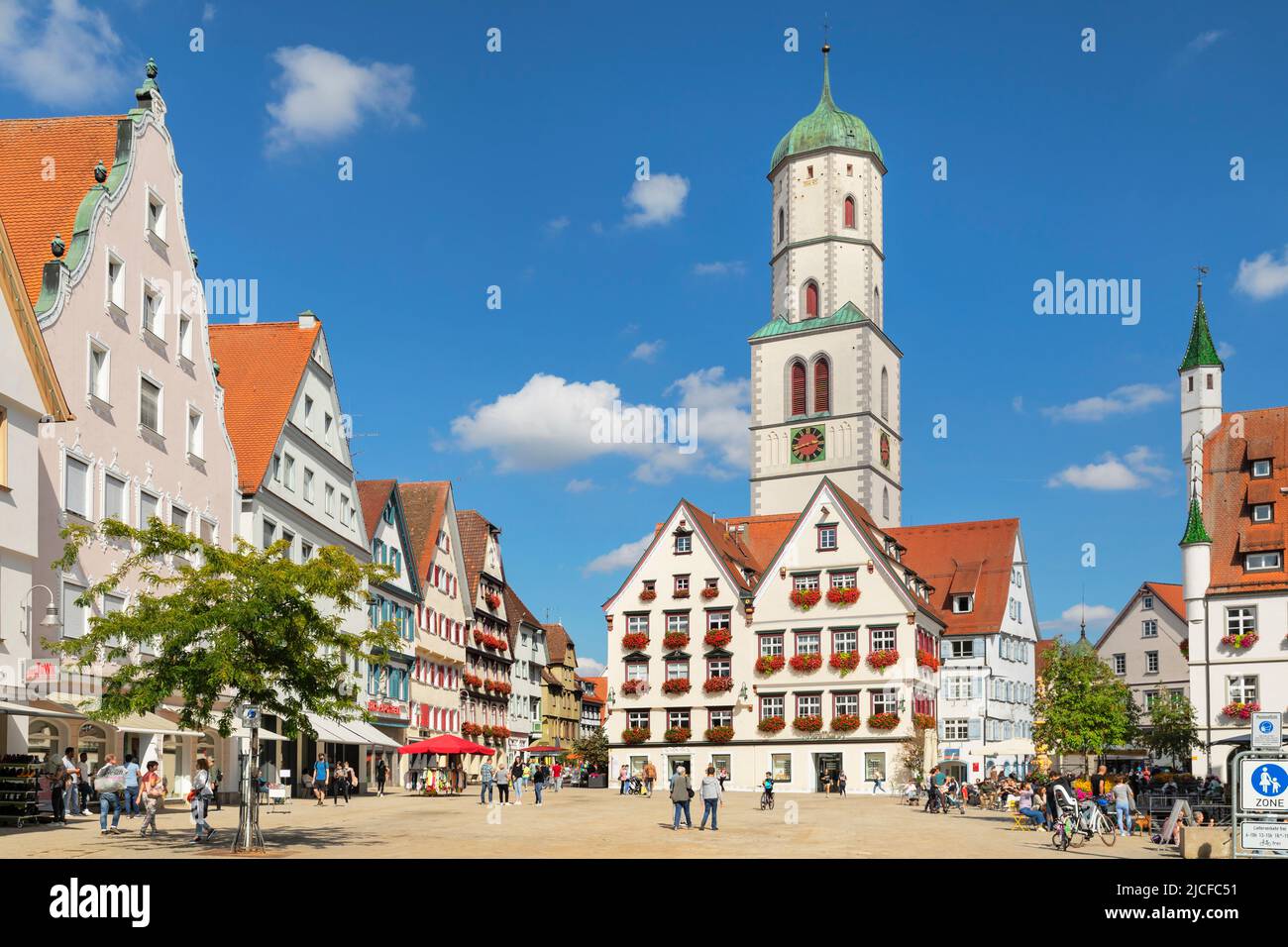St. Martin's Church on the market square, Biberach an der Riss, Upper ...