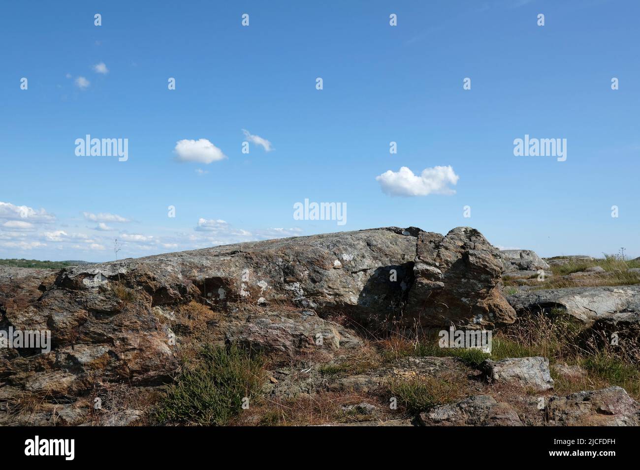 Sweden, Bohuslän, Pilane, Sculpture park, rocks Stock Photo - Alamy