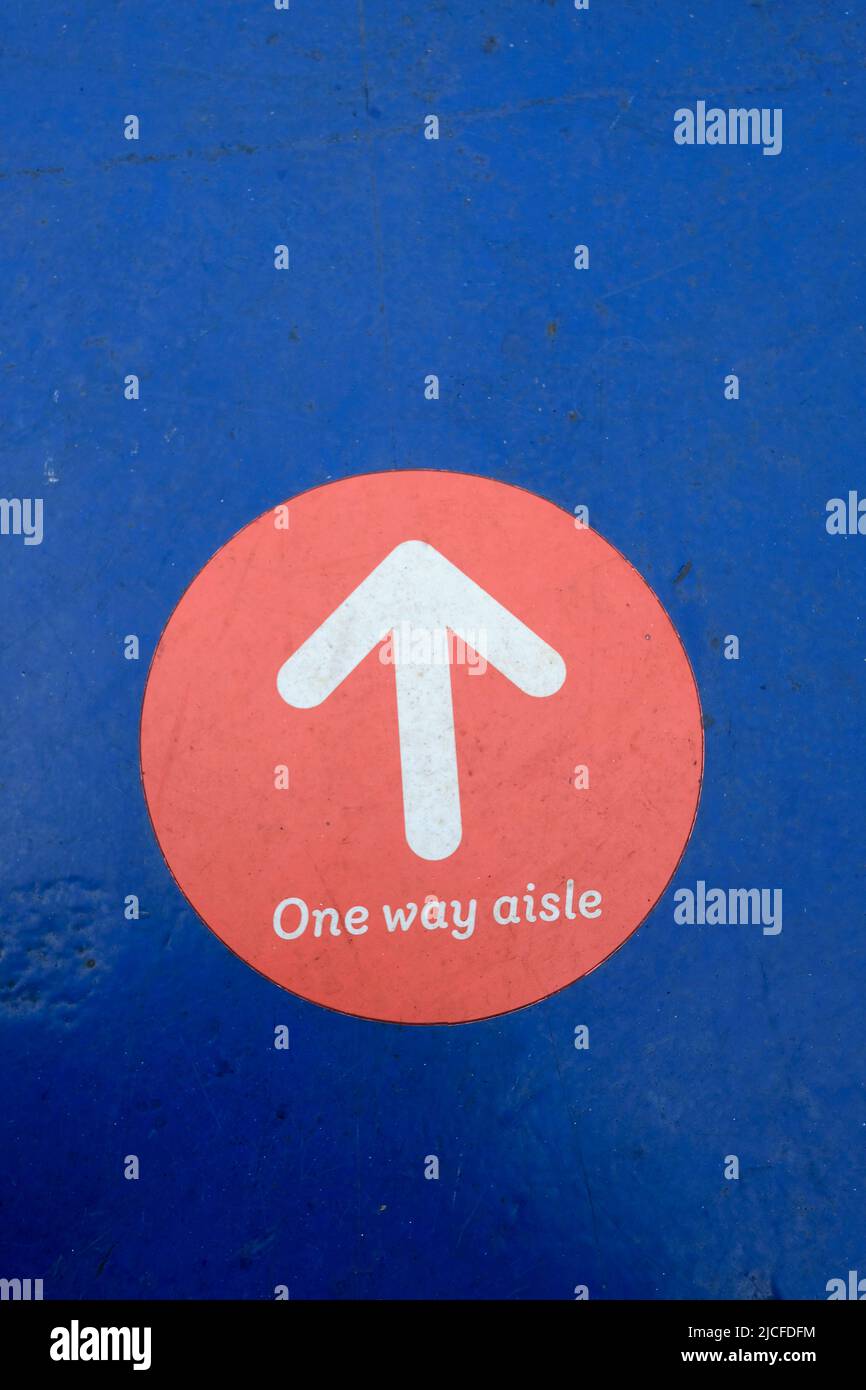 Sweden, Denmark, Kattegat, ferry, sign Stock Photo - Alamy