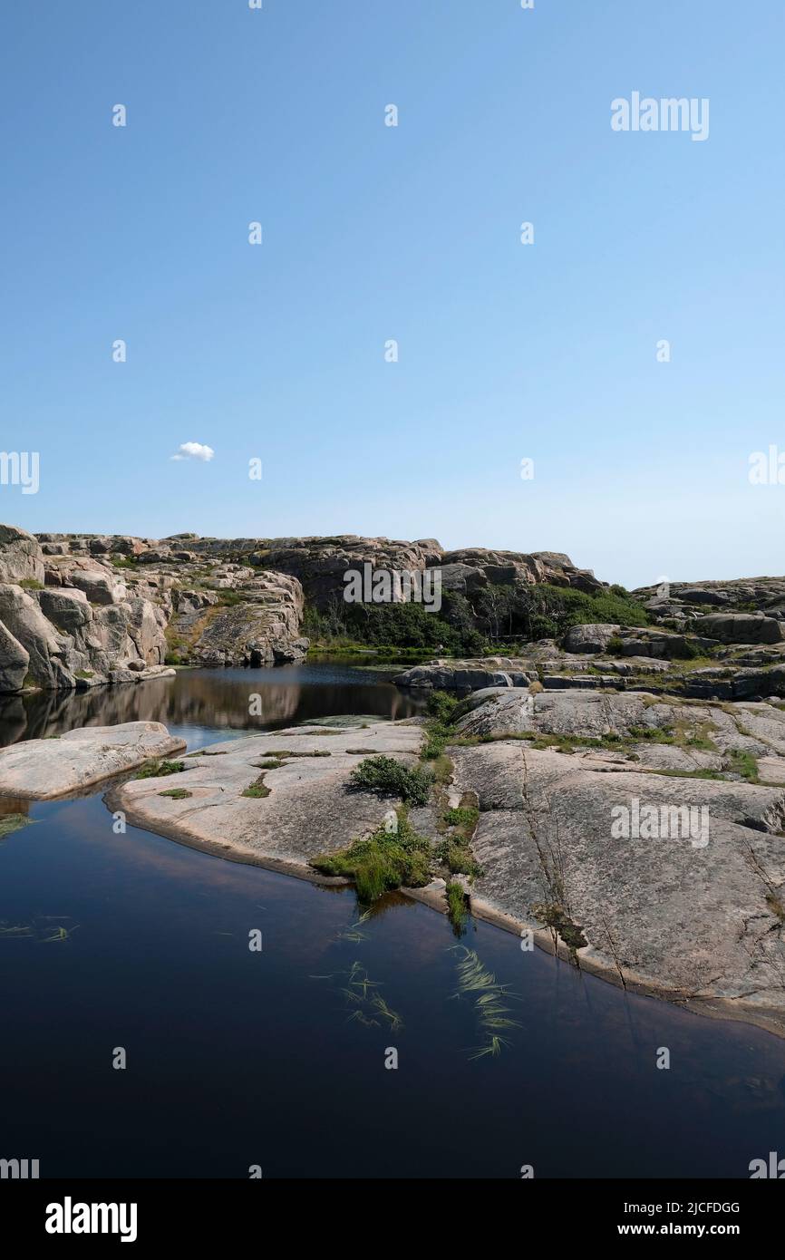 Sweden, Bohuslän, Smögen, coast, rocks Stock Photo - Alamy