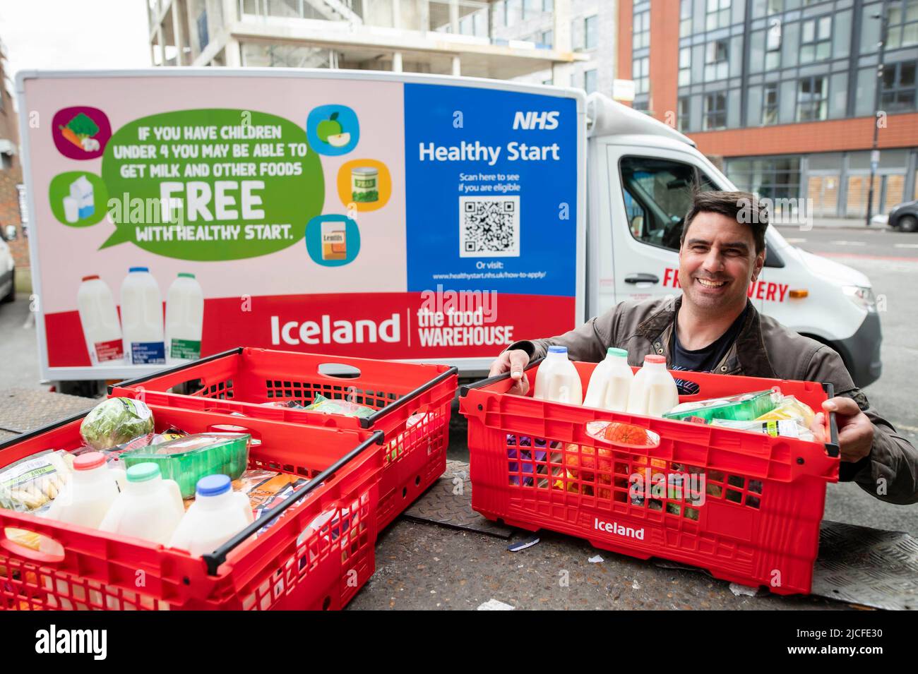 EDITORIAL USE ONLY Television presenter, Chris Bavin helps launch ...