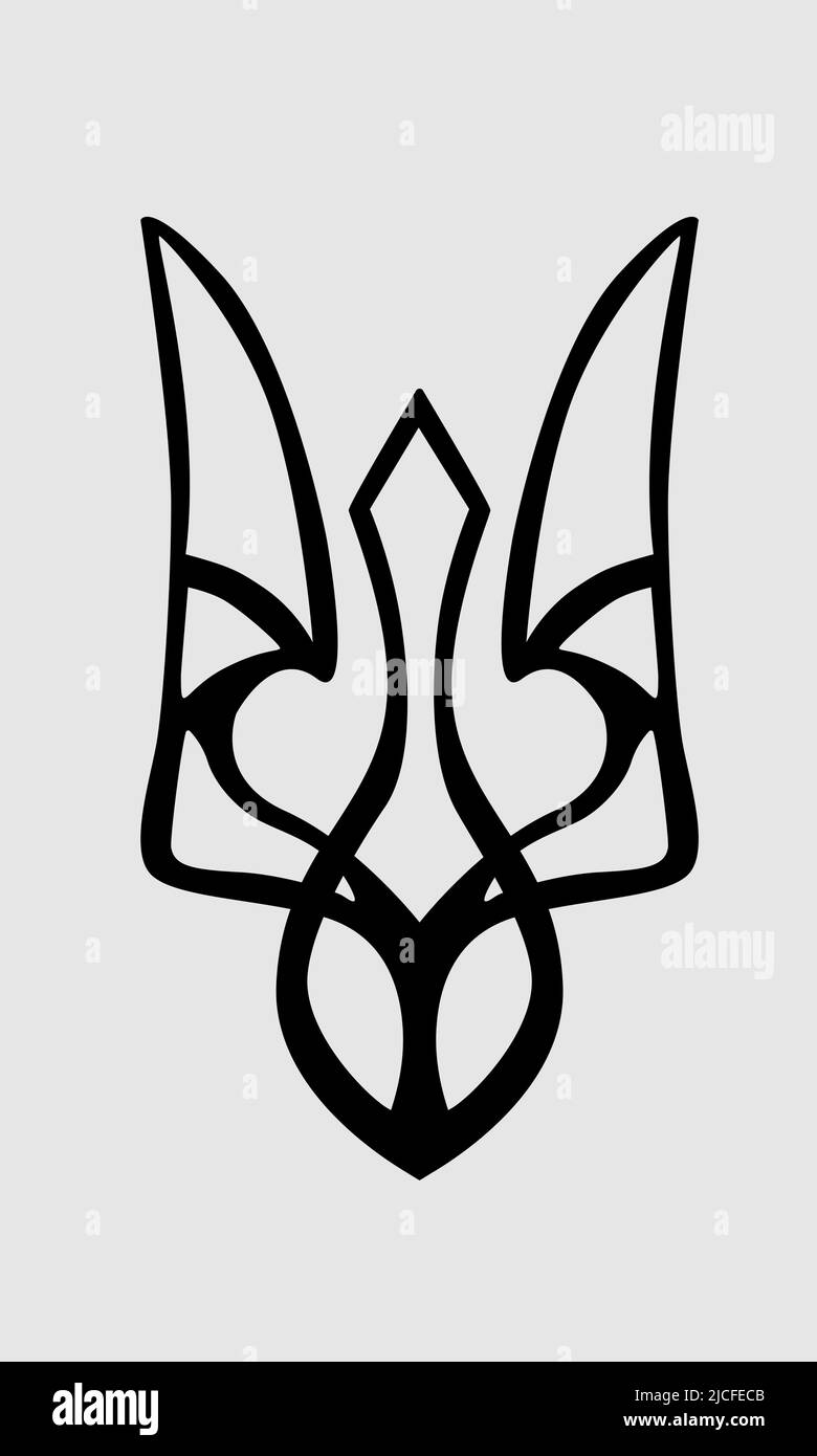 Trident state emblem country Black and White Stock Photos & Images - Alamy