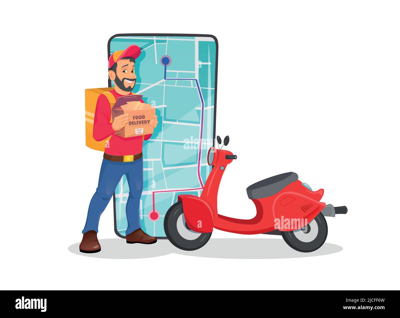 Food Delivery Animation