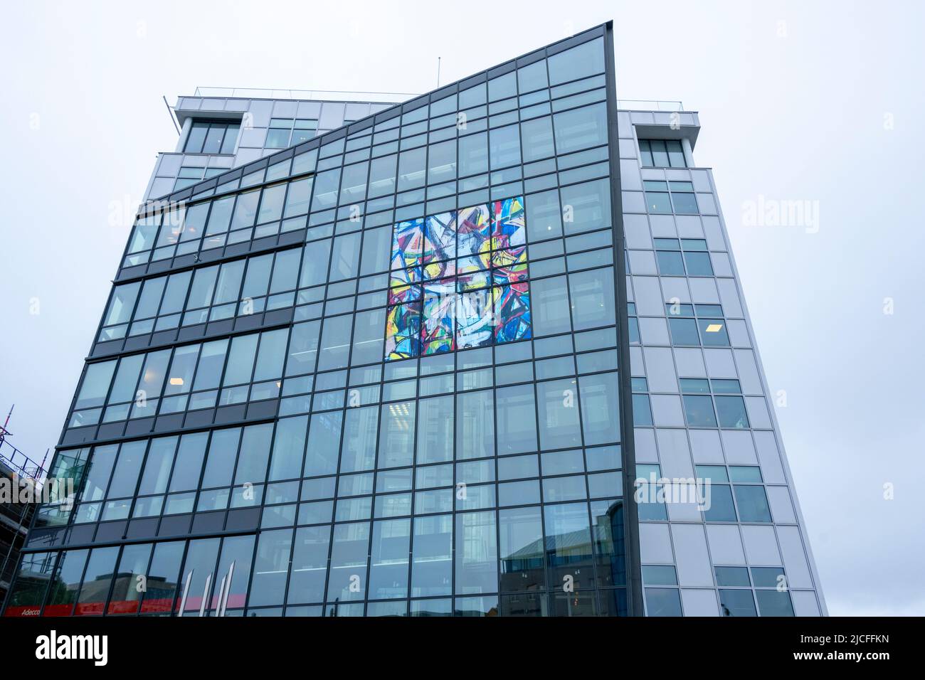 Norway, Nordland, Bodø, glass architecture in harbor Stock Photo - Alamy