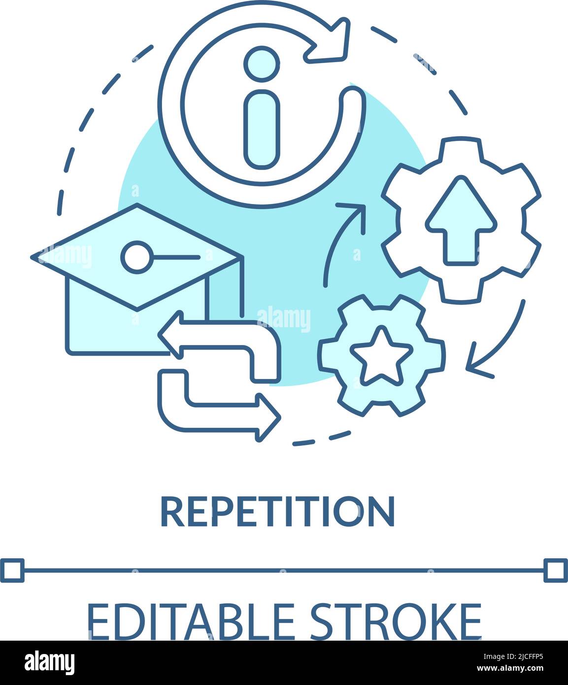 Repetition study Cut Out Stock Images & Pictures - Alamy