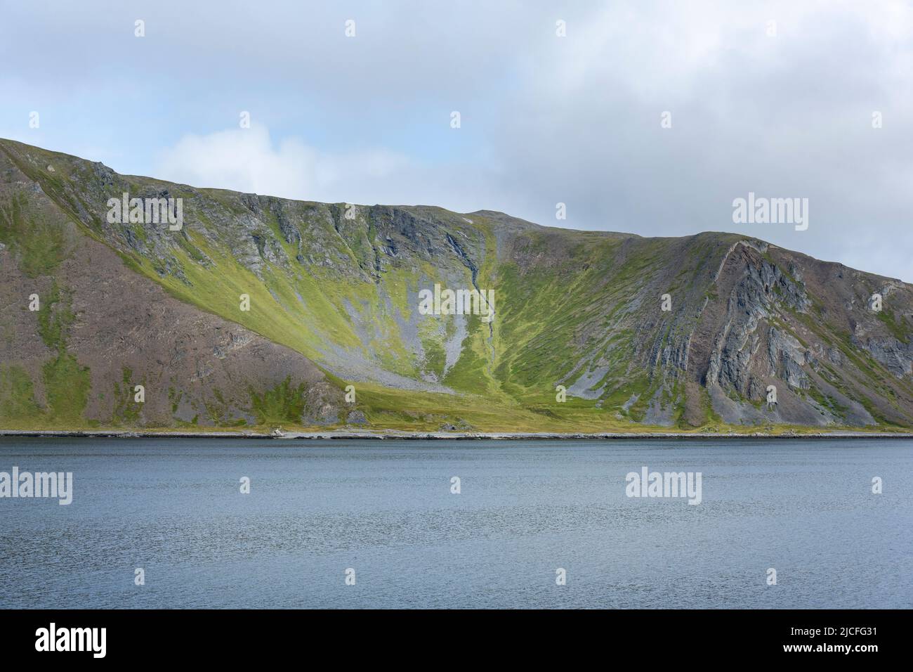Norway, Troms og Finnmark, landscape near Honningsvag Stock Photo - Alamy