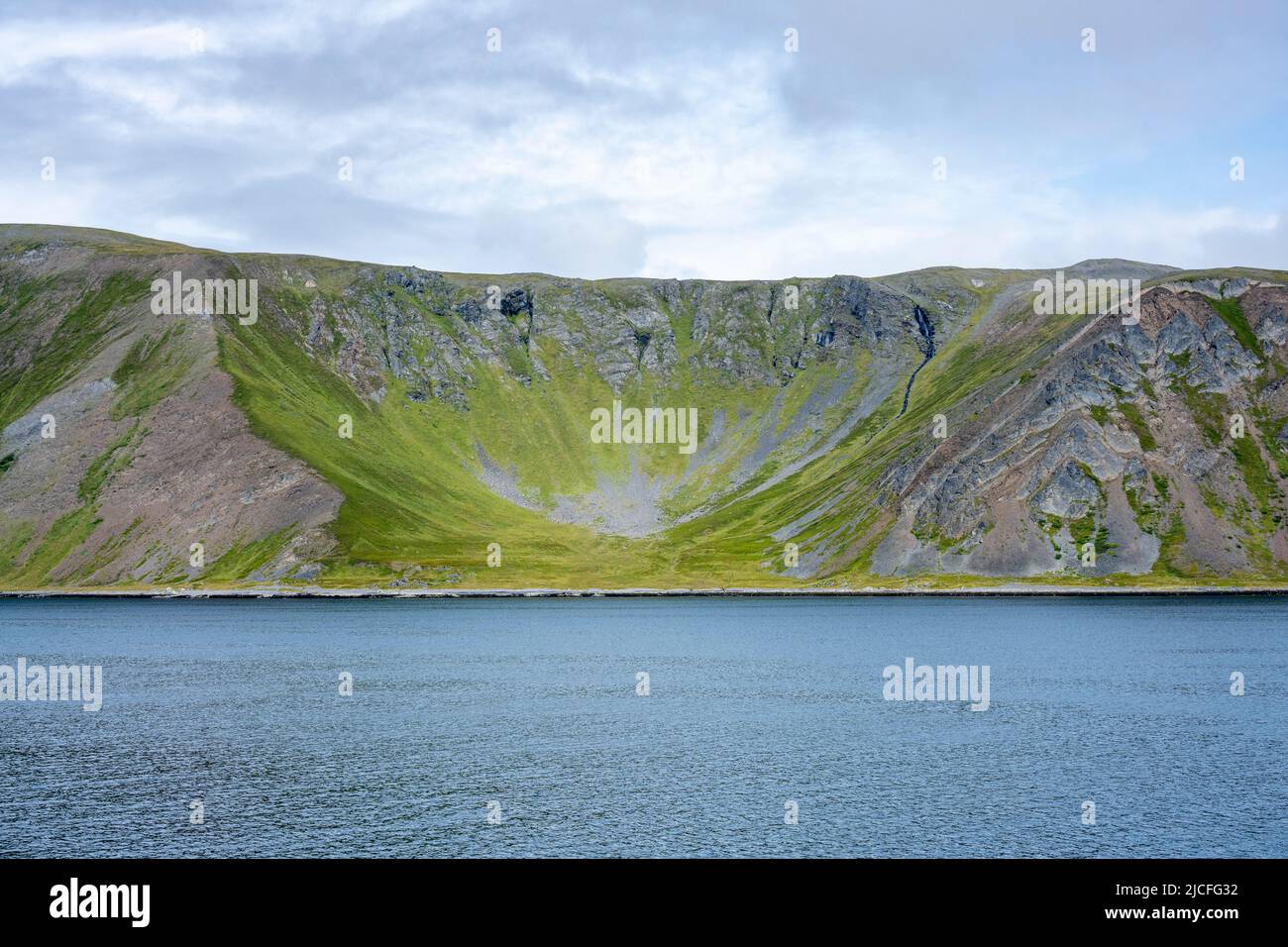 Norway, Troms og Finnmark, landscape near Honningsvag Stock Photo - Alamy