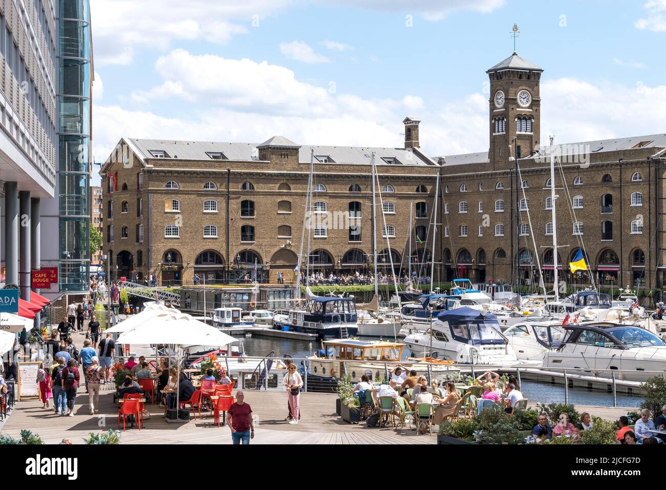 St Katharine Docks - north bank of the River Thames, is central London ...