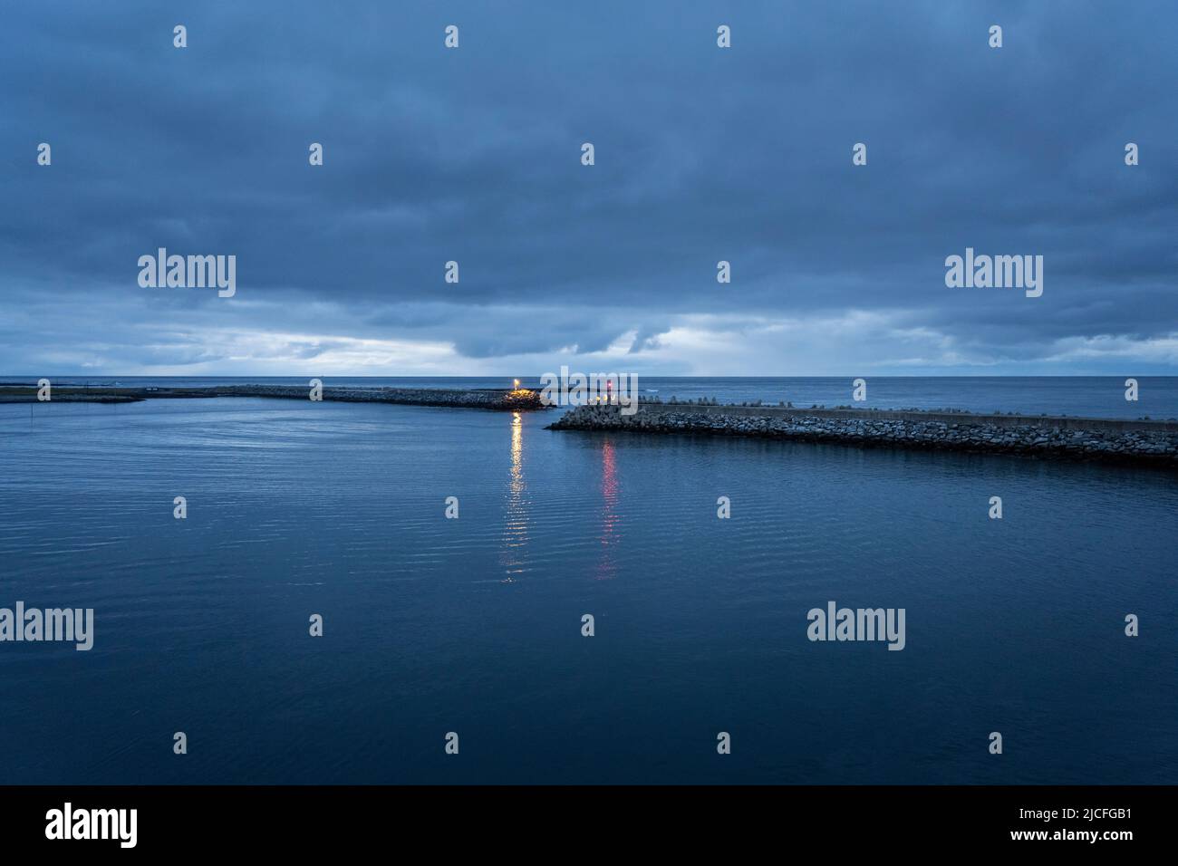 The pier of berlevag hi-res stock photography and images - Alamy