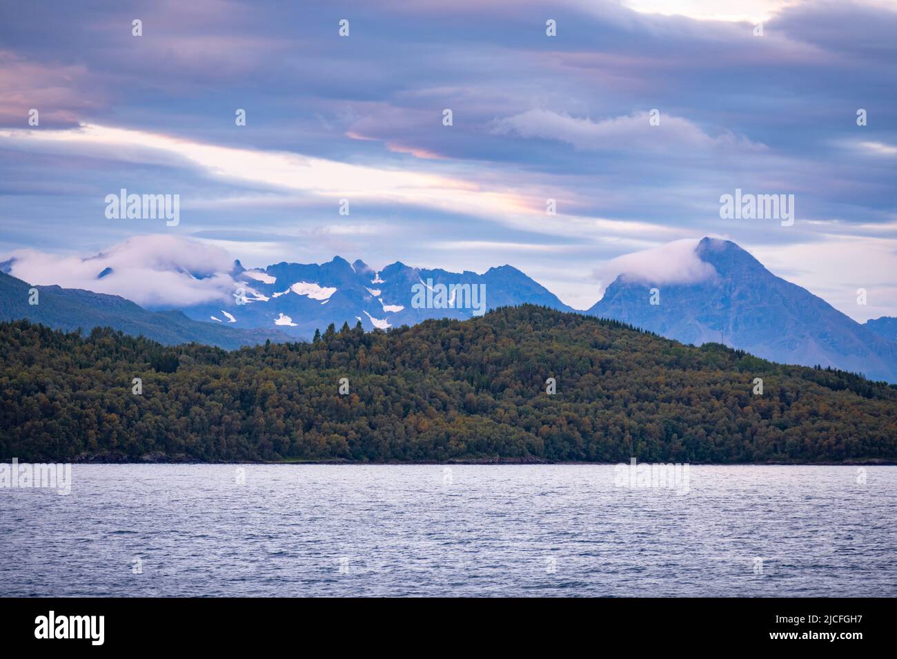 Norway, Troms og Finnmark, coastal landscape Stock Photo - Alamy