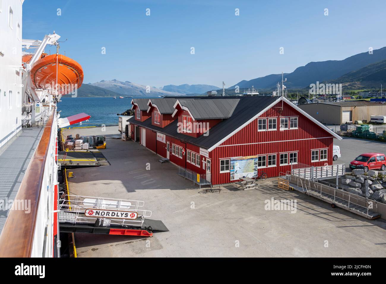 Norway, Nordland, Nesna, in the harbor of Nesna Stock Photo - Alamy