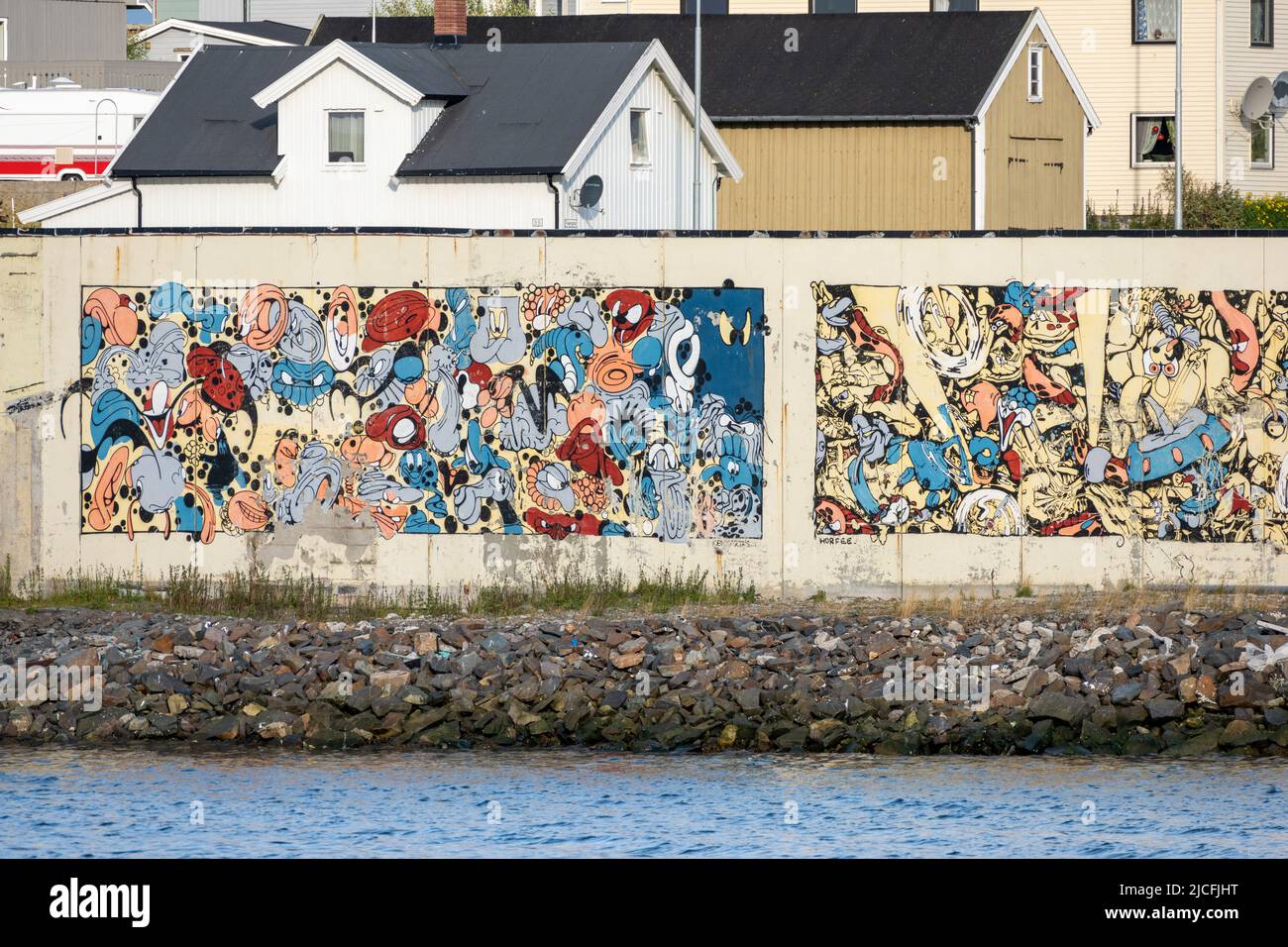 Vardo norway graffiti hi-res stock photography and images - Alamy