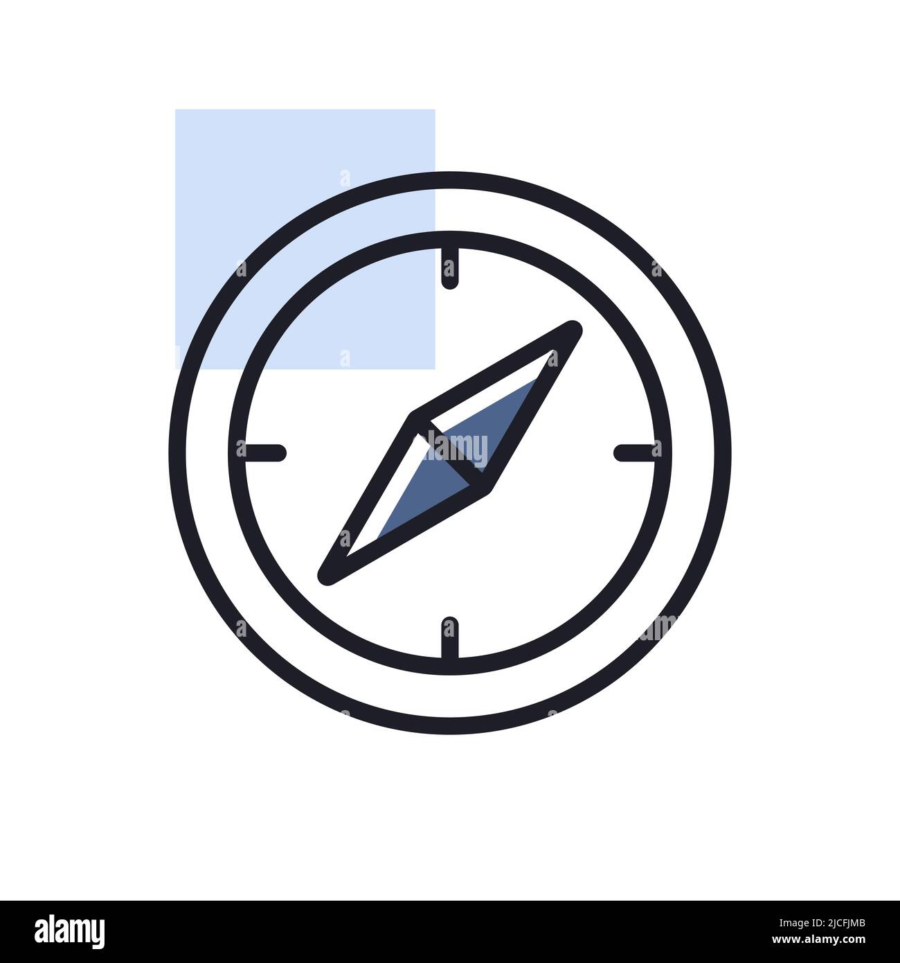 Compas vector isolated icon. Navigation sign. Graph symbol for travel ...