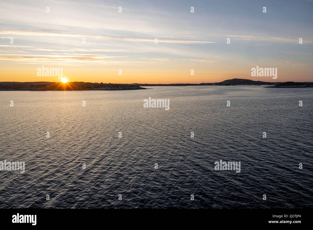 Norway, Trondelag, sunset near Torstad Stock Photo - Alamy
