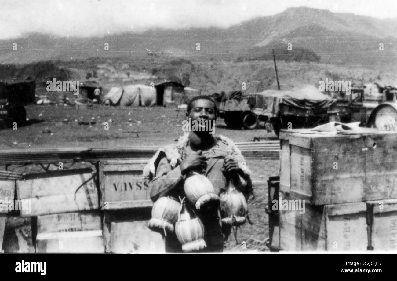 Ethiopia, war of Ethiopia 1935, Dessiè Stock Photo - Alamy