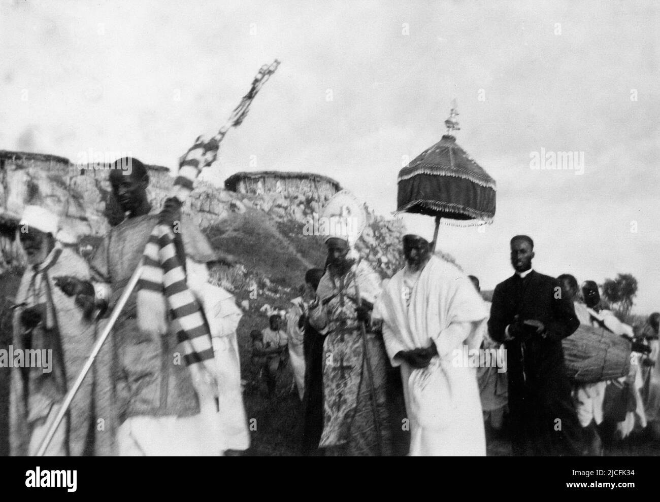 Ethiopia, war of Ethiopia 1935, Dessiè, Abyssinian festival Stock Photo ...