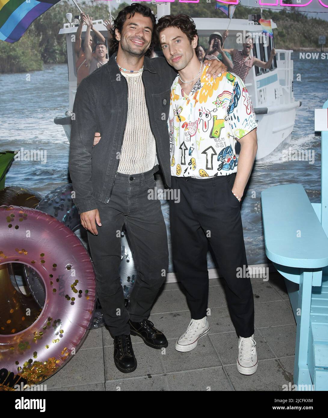 Los Angeles, USA. 12th June, 2022. (L-R) Michael Graceffa and Nick ...