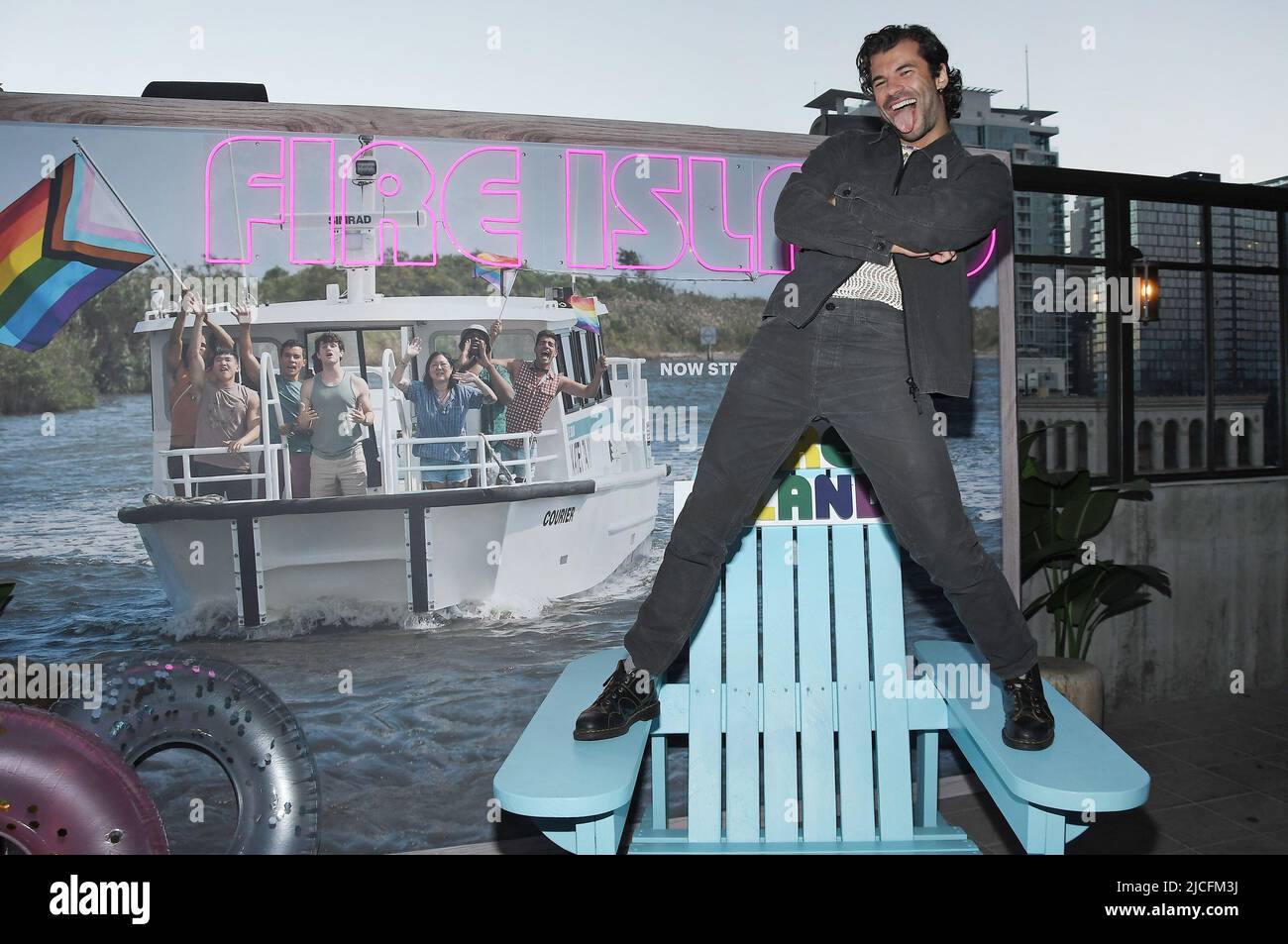 Los Angeles, USA. 12th June, 2022. Michael Graceffa at the QNA x QASC x ...