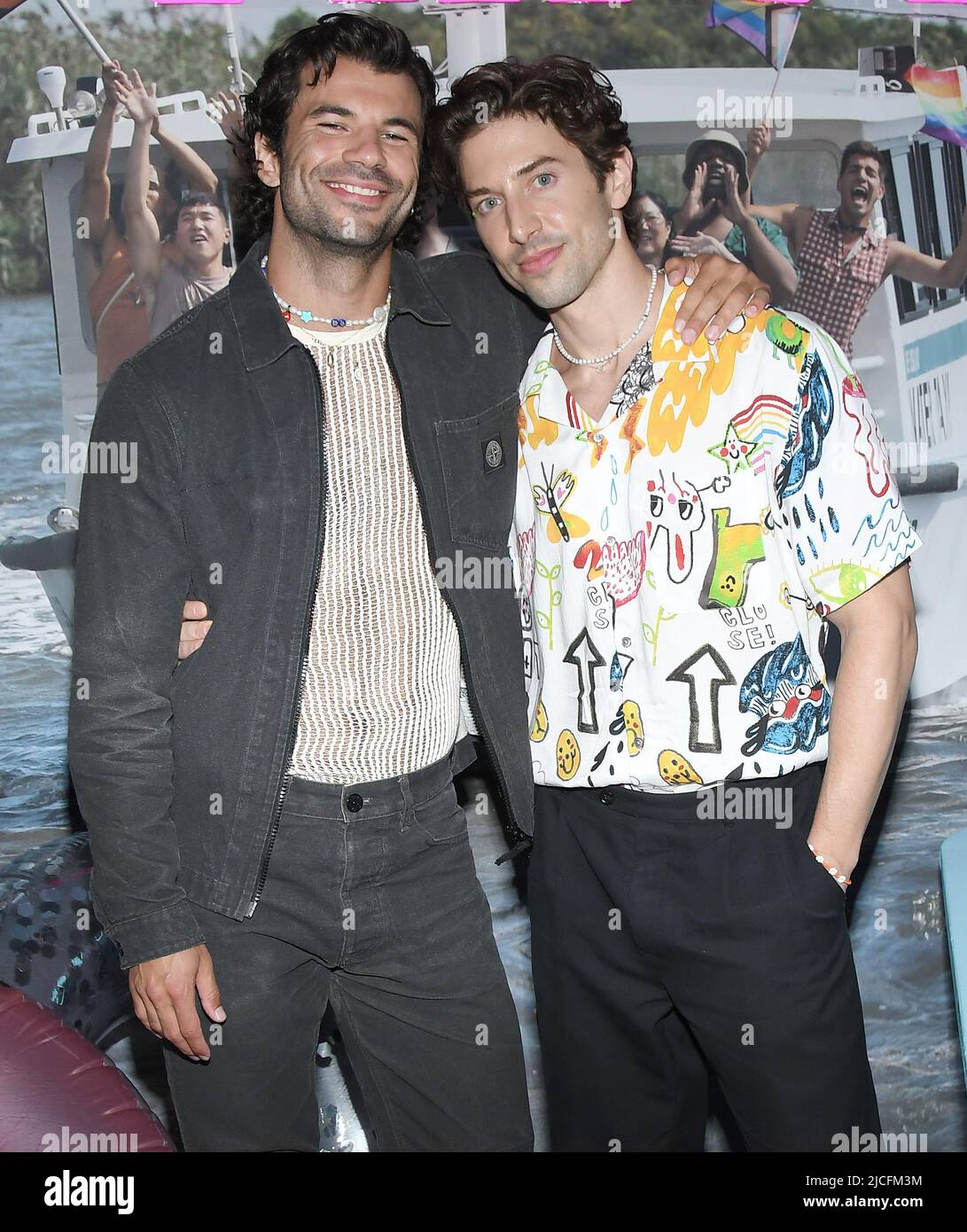 Los Angeles, USA. 12th June, 2022. (L-R) Michael Graceffa and Nick ...