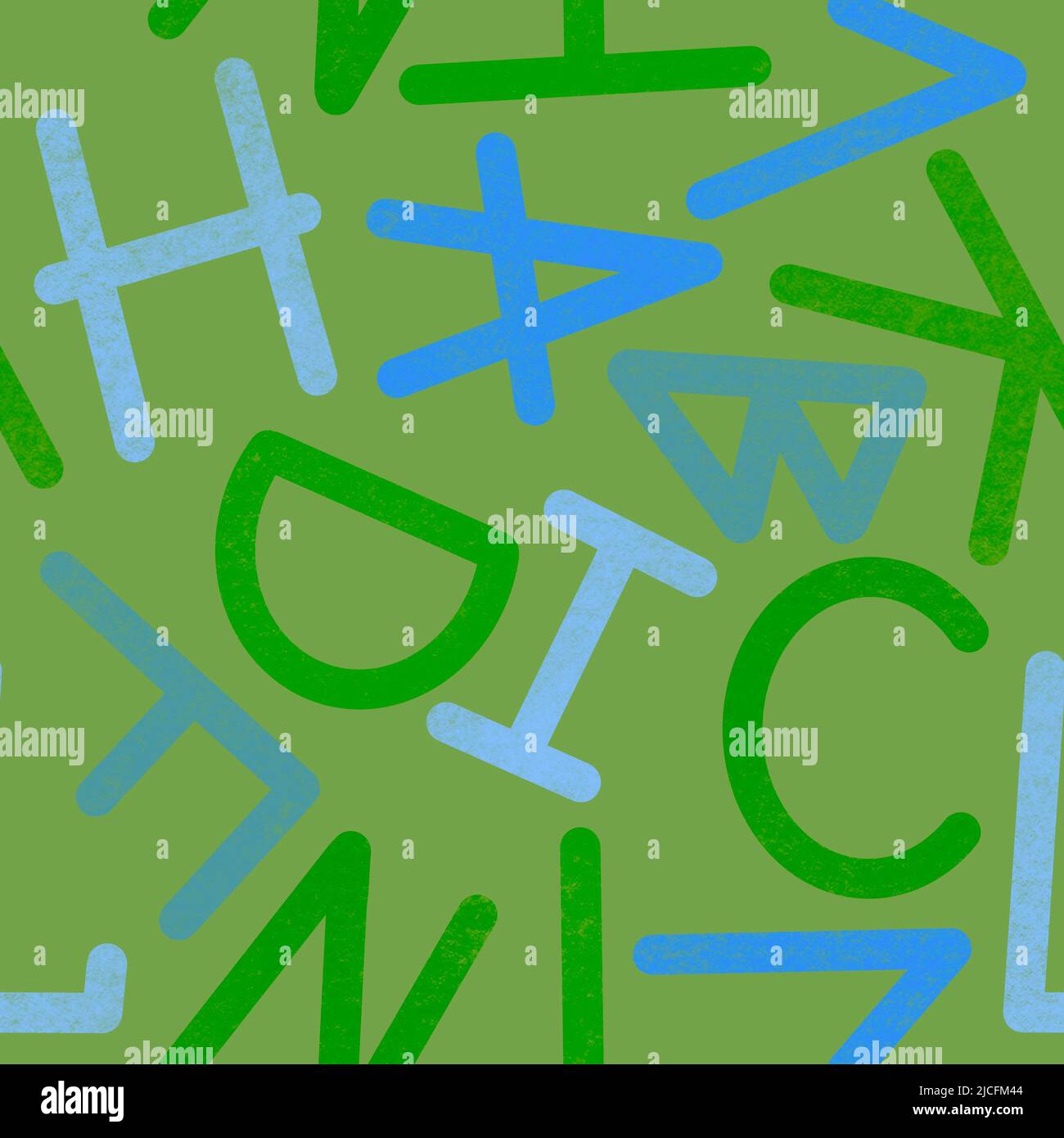 School seamless alphabet pattern for fabrics and textiles and packaging ...