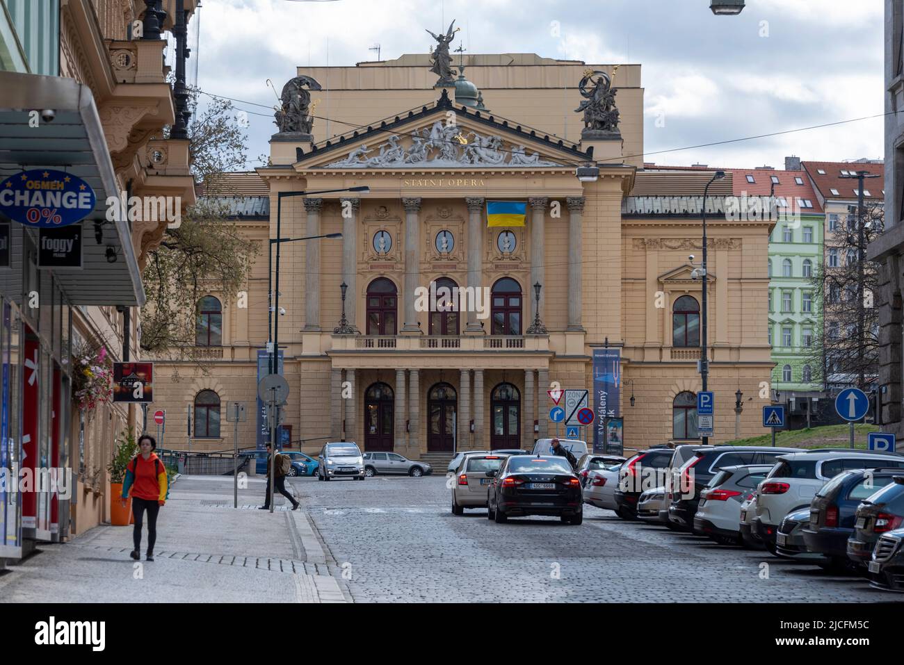 Prague state opera house hi-res stock photography and images - Alamy