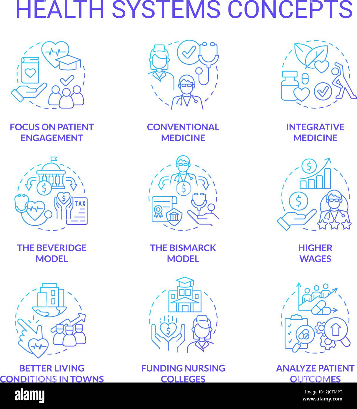 Health and wages Stock Vector Images - Alamy