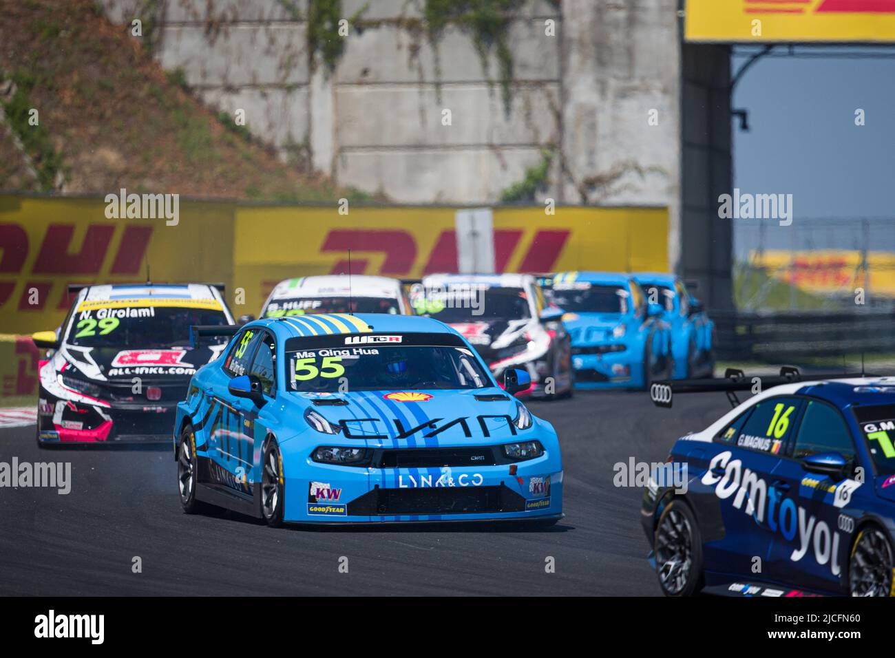 55 QING HUA Ma (CHN), Cyan Racing Lynk & Co, Lynk & Co 03 TCR, action during the WTCR - Race of ...