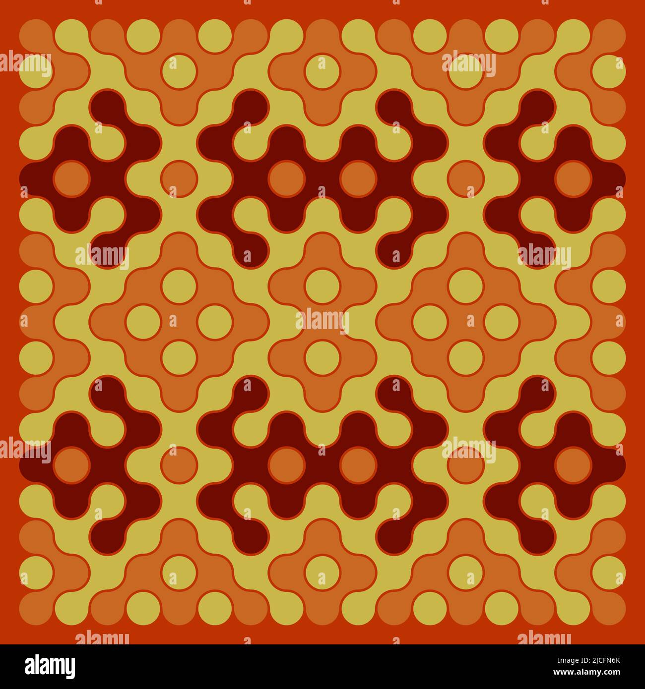 Random color rounded truchet tiling illustration Stock Vector Image ...