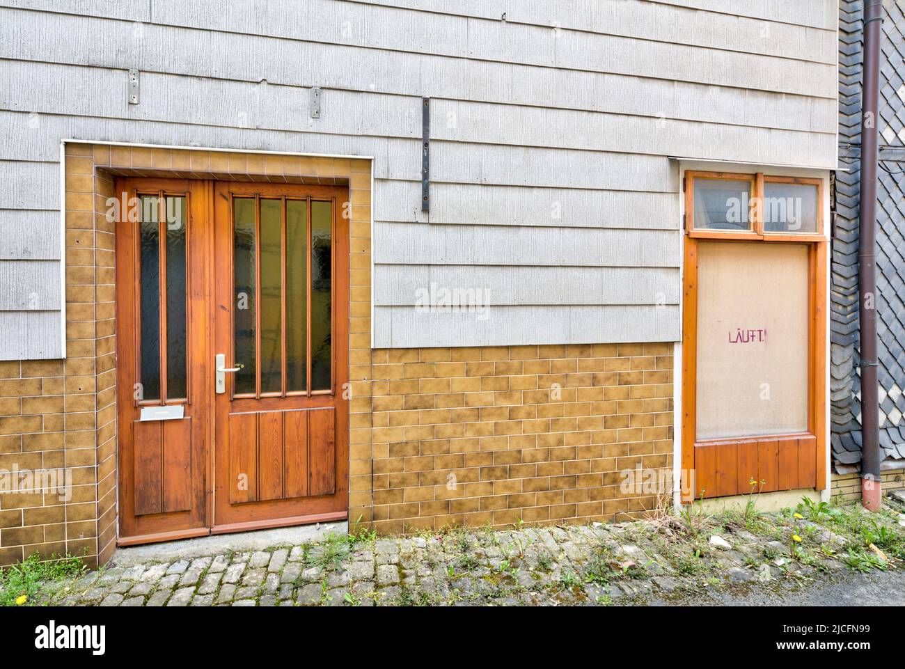 Plastered half timbering hi-res stock photography and images - Alamy