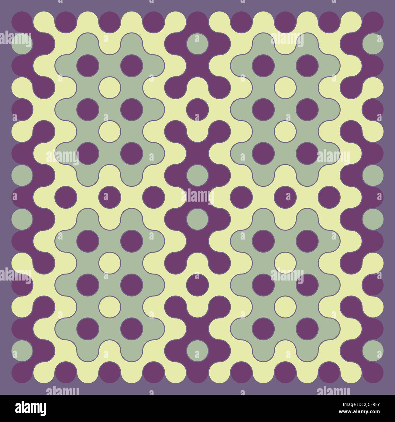 Random color rounded truchet tiling illustration Stock Vector Image ...