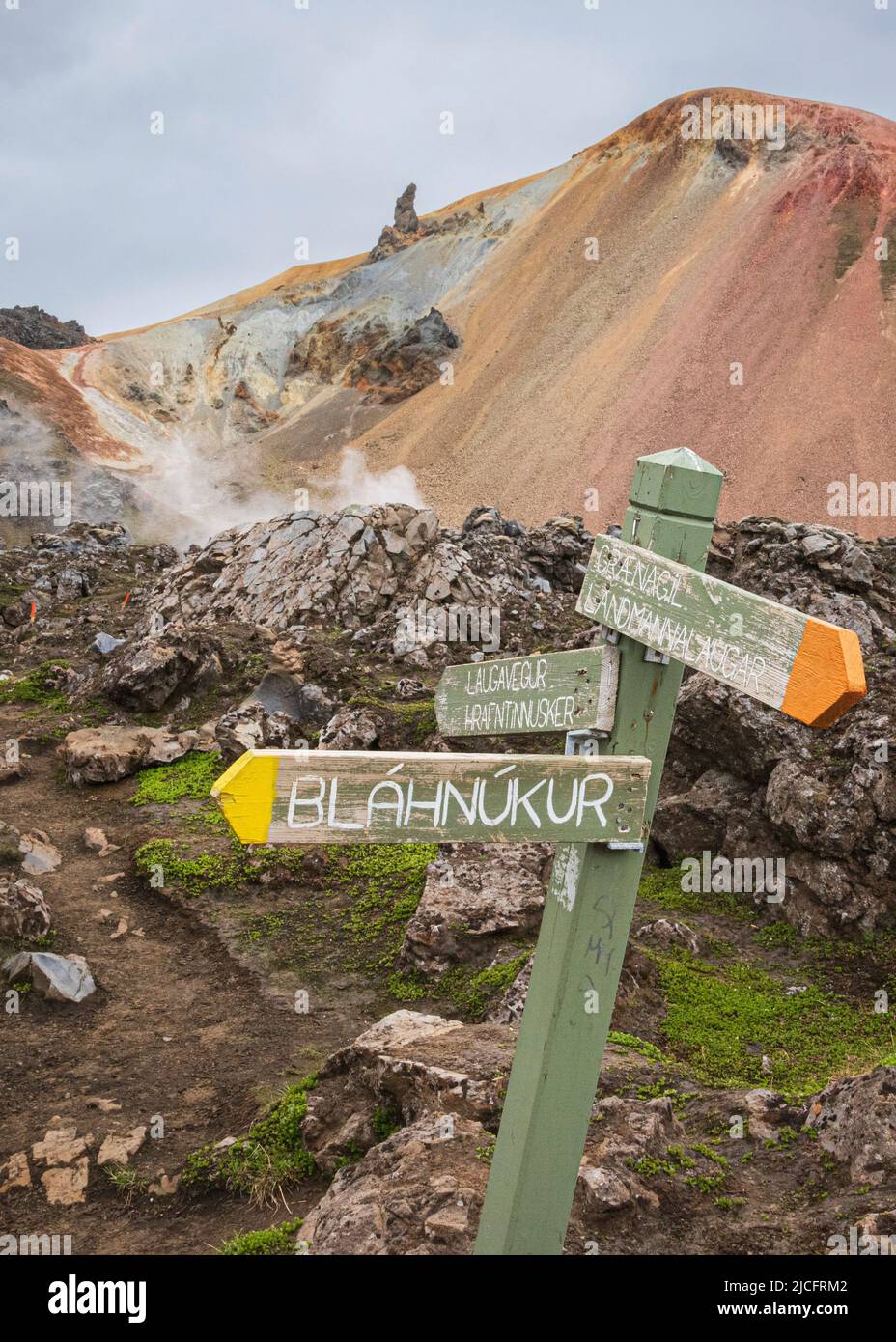 Laugavegur hiking trail is the most famous multi-day trekking tour in ...