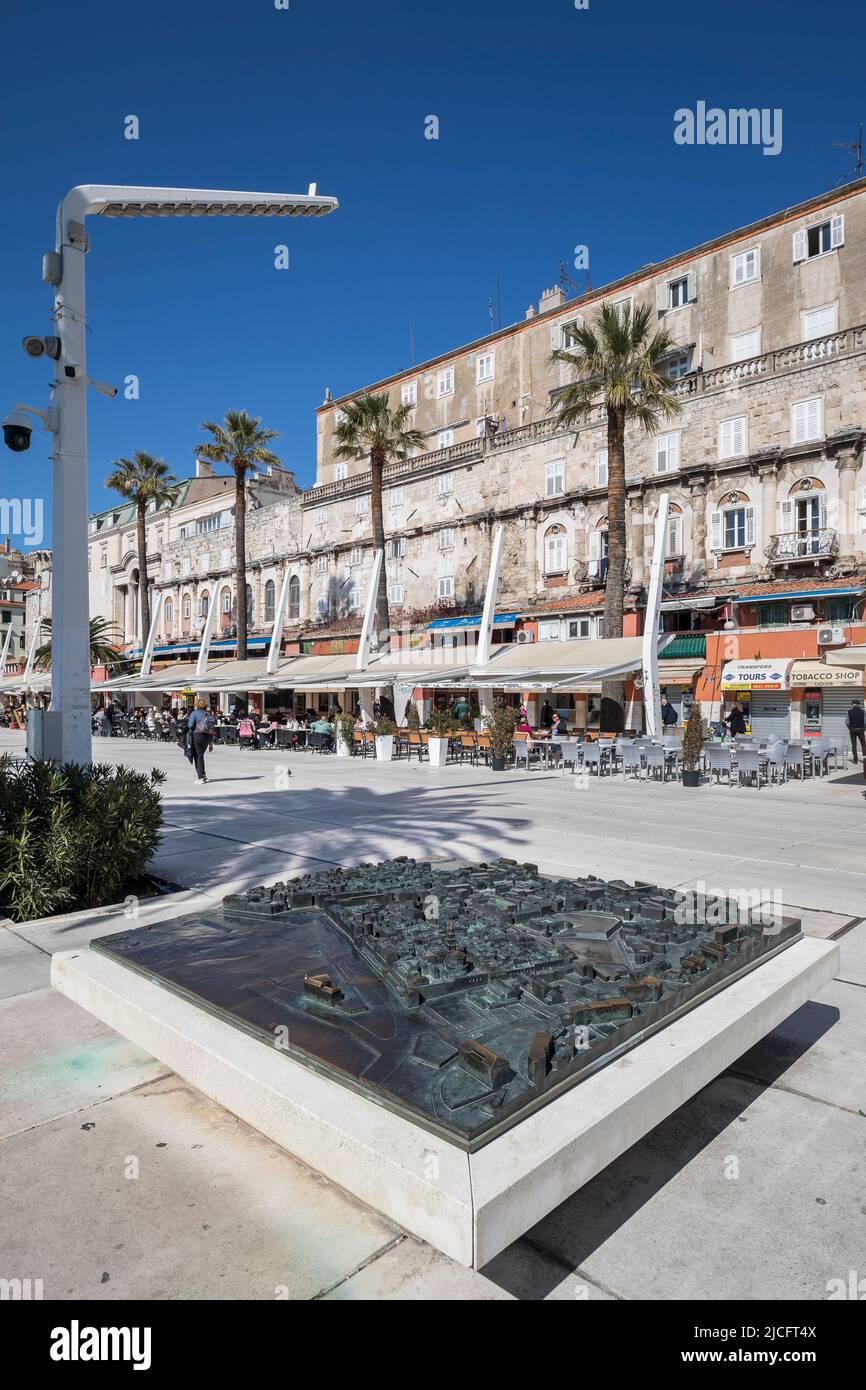 Model of old town in split hi-res stock photography and images - Alamy