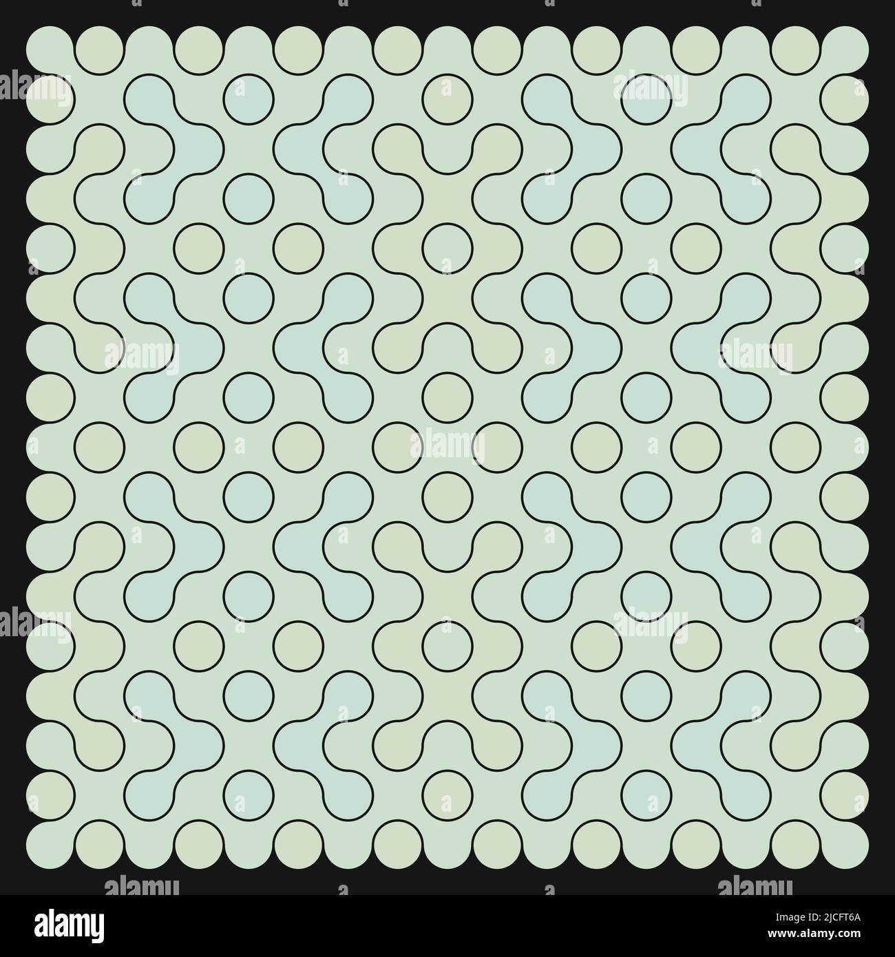 Random color rounded truchet tiling illustration Stock Vector Image ...