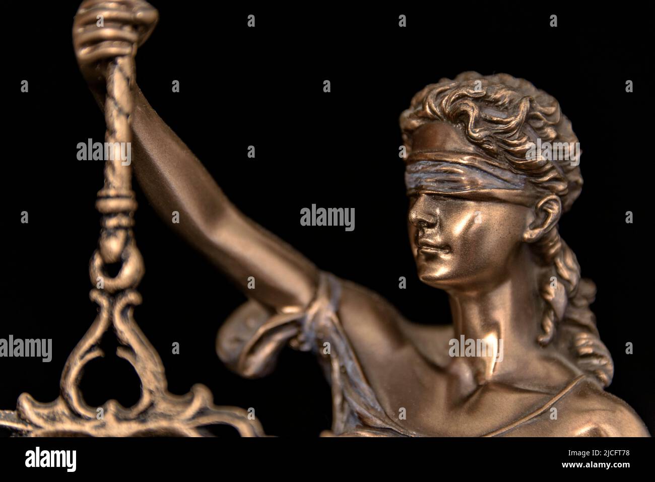 The Statue of Justice - lady justice or Iustitia Justitia the Roman ...