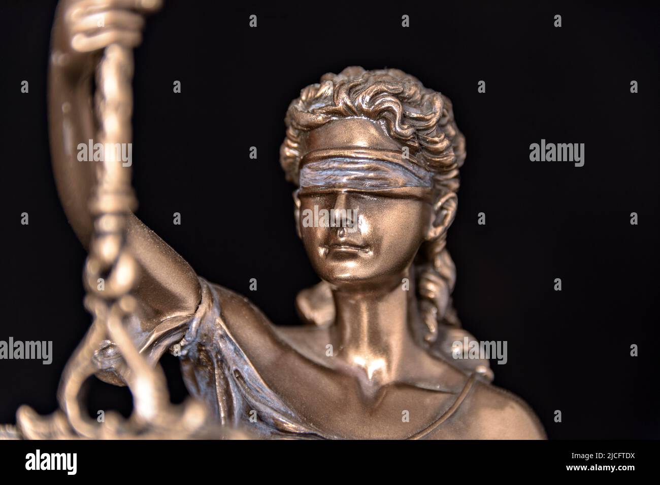 The Statue of Justice - lady justice or Iustitia Justitia the Roman ...