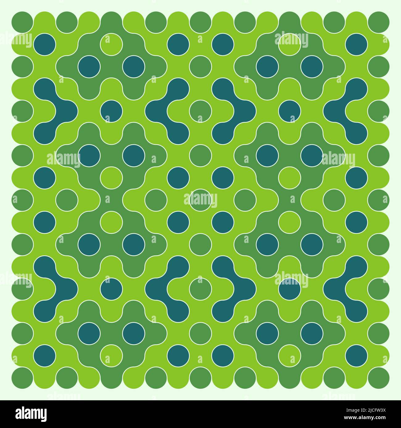 Random color rounded truchet tiling illustration Stock Vector Image ...